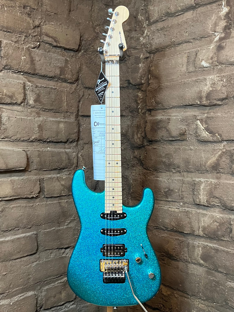 Charvel Pro-Mod San Dimas Style 1 HSS, Aqua Flake| Black Mountain Guitar Co