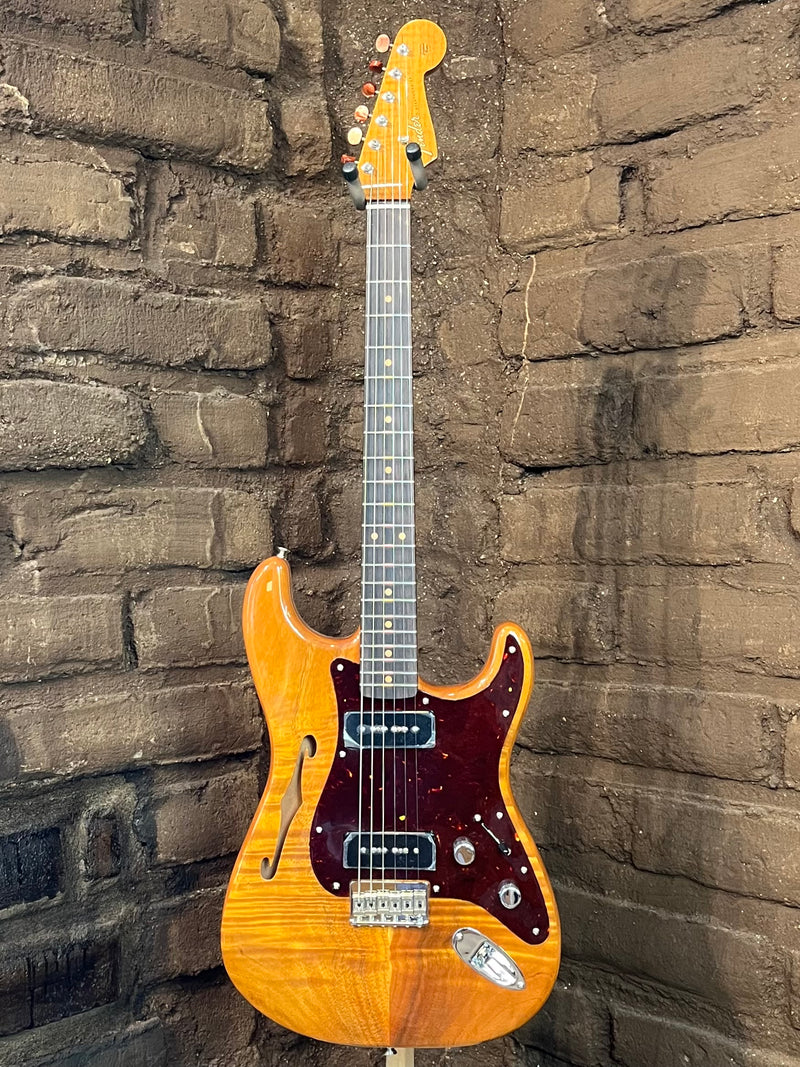 Fender Custom Shop Artisan Dual P90 Koa Stratocaster (New)| Black ...