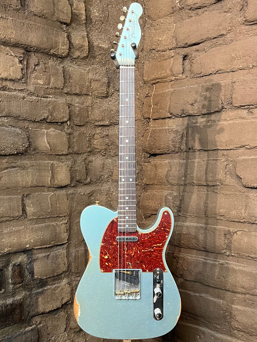 Fender Custom Shop Limited Edition 64' Relic Telecaster - Aged Ice Blu ...