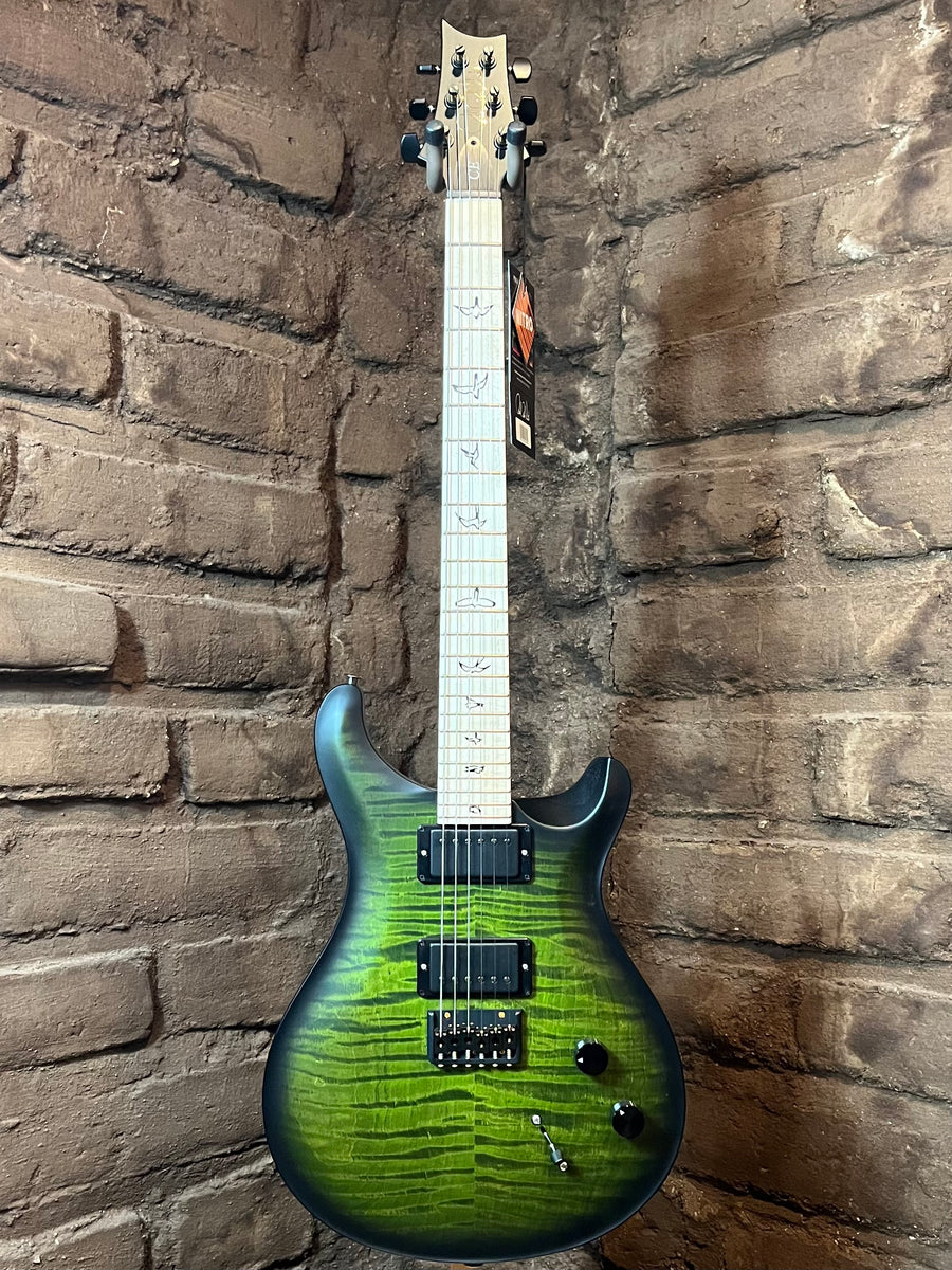 PRS DW CE 24 Hardtail Limited Edition Jade Wraparound Smokeburst (New ...