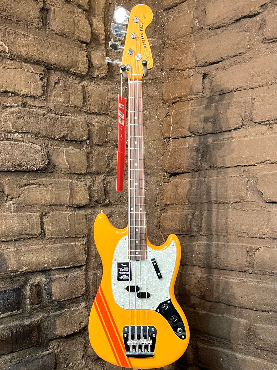Fender Vintera II '70s Competition Mustang Bass Competition Orange (Ne ...