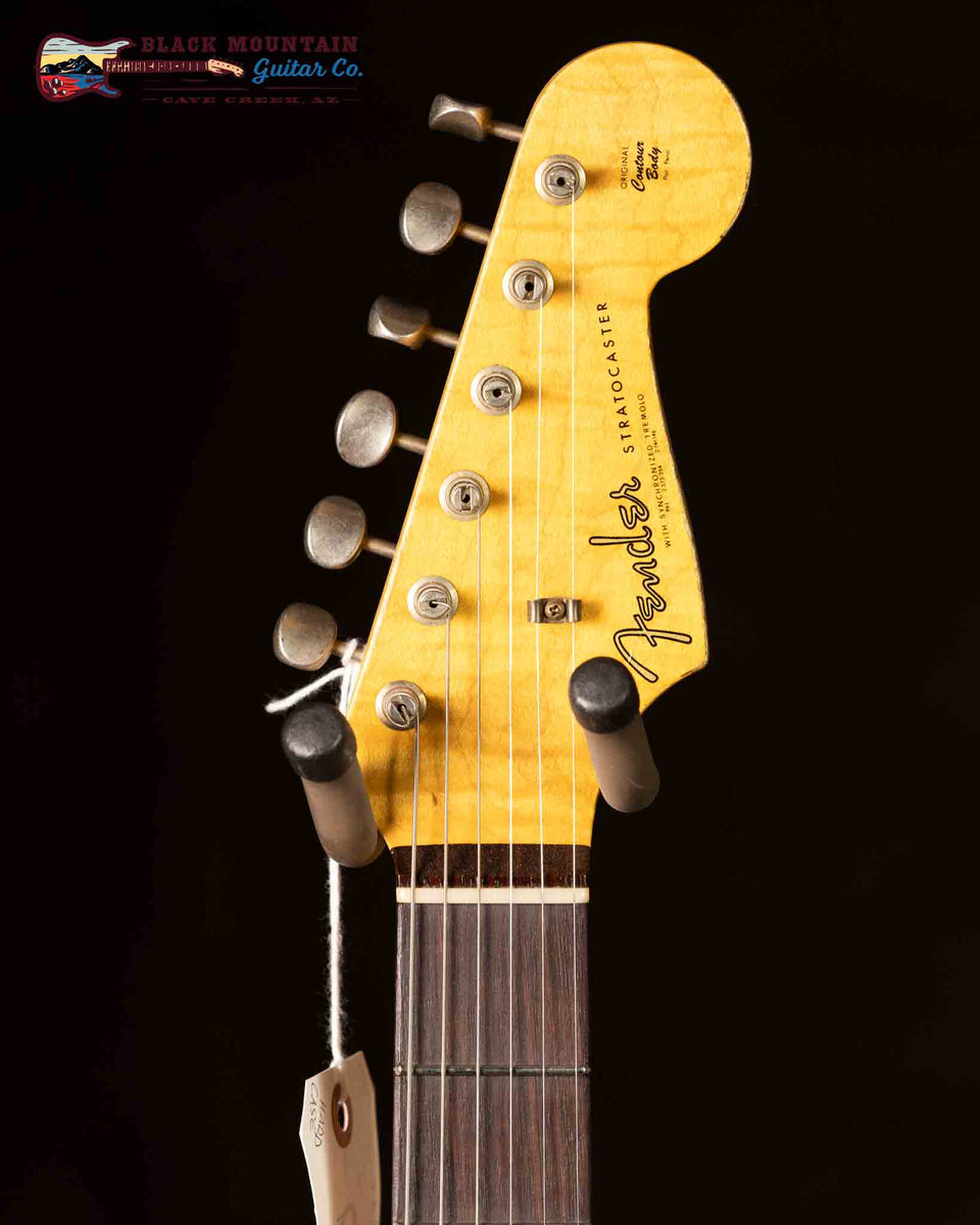 Fender Custom Shop '61 Strat Heavy Relic - Fiesta Red over Sunburst (U ...